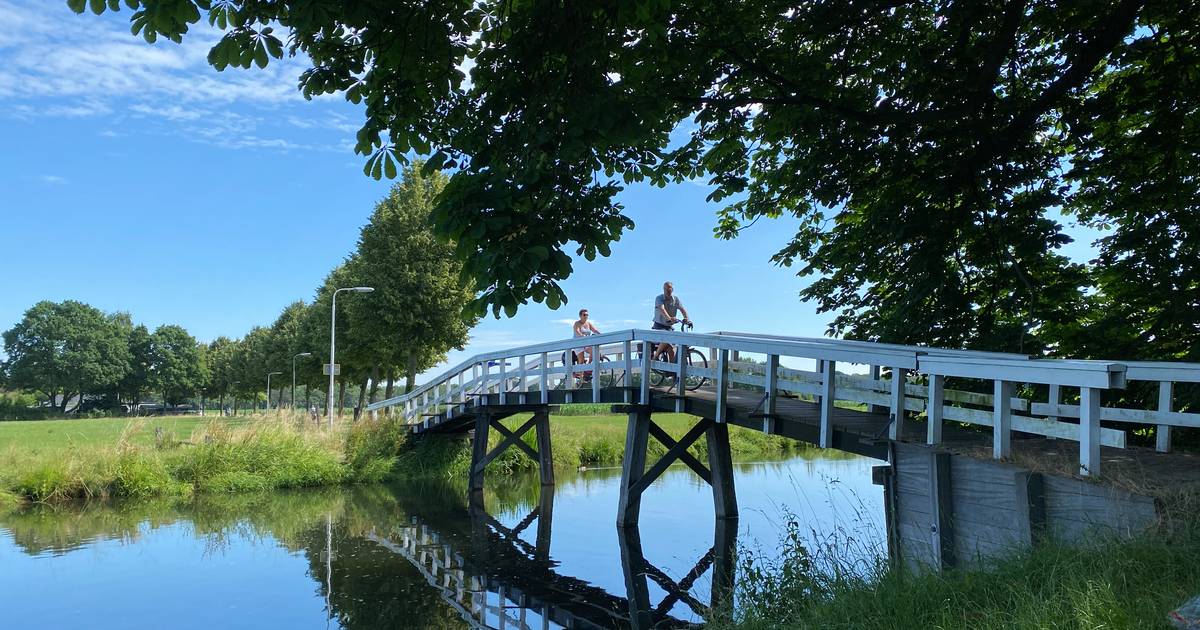Zo sterk als de eenzame fietser op een stormachtige dag in lommerrijk ...