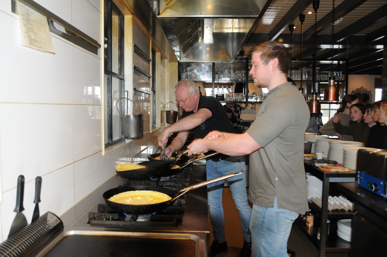 Tatarataaaaaaa.....en de winnaar is een pannenkoek met banaan, nutella ...