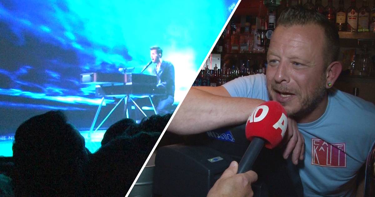 Bezoekers café Kalff uit hun dak voor Duncan Laurence | Songfestival ...