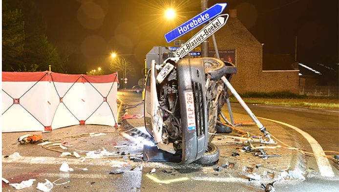 Zes gewonden bij ongeval in Zwalm | Binnenland | hln.be