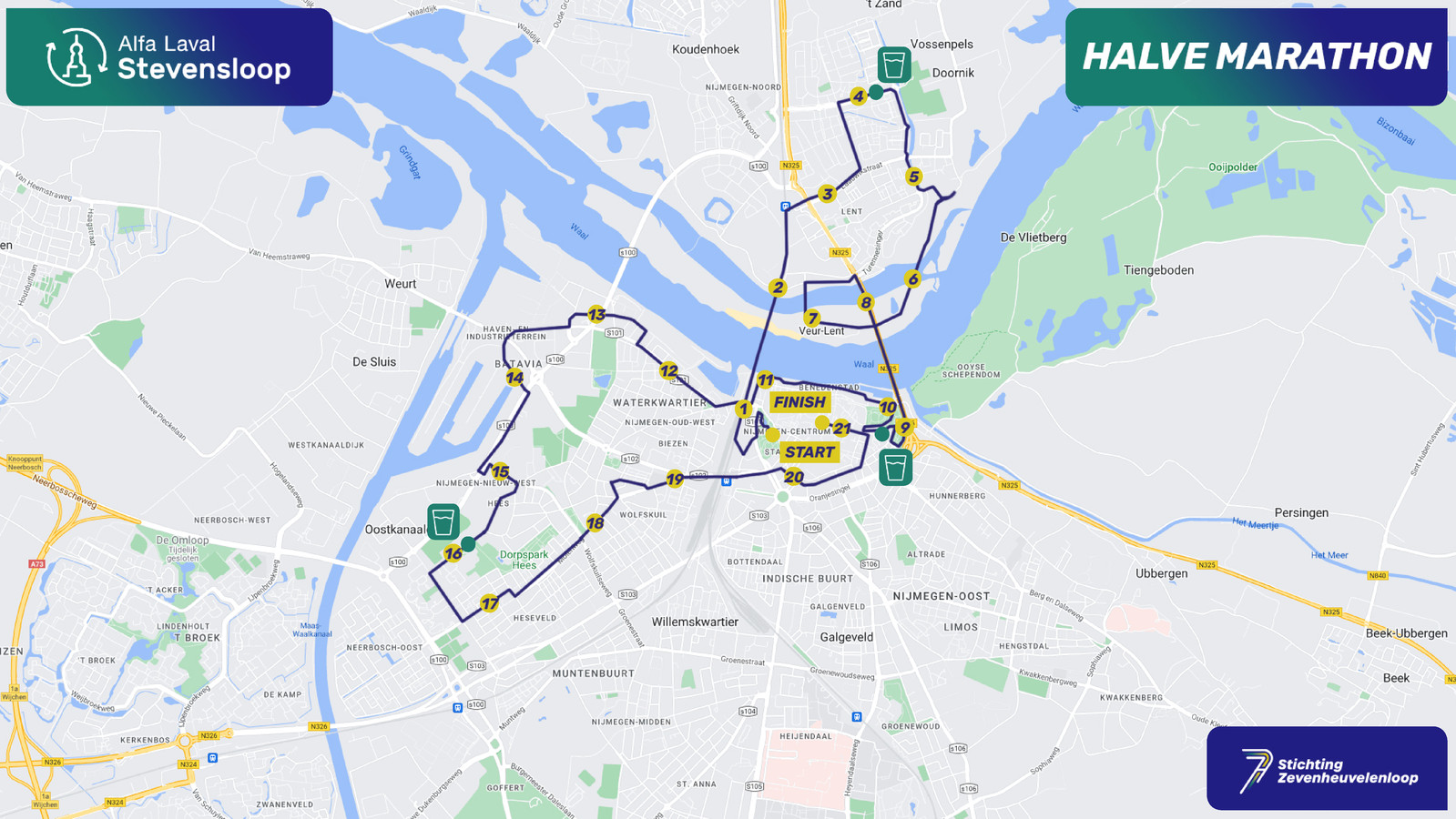 Programma en parcours: dit gebeurt er tijdens de Stevensloop in ...