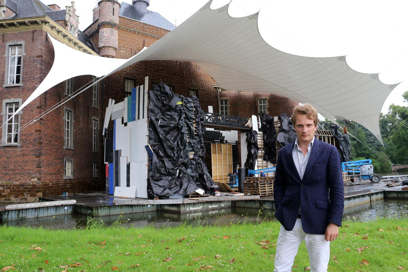 Kasteel de Merode decor voor Albert I | Foto | hln.be