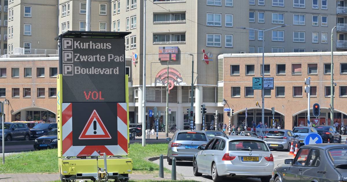 Druk op het strand in Kijkduin en Scheveningen, parkeerplaatsen vol ...