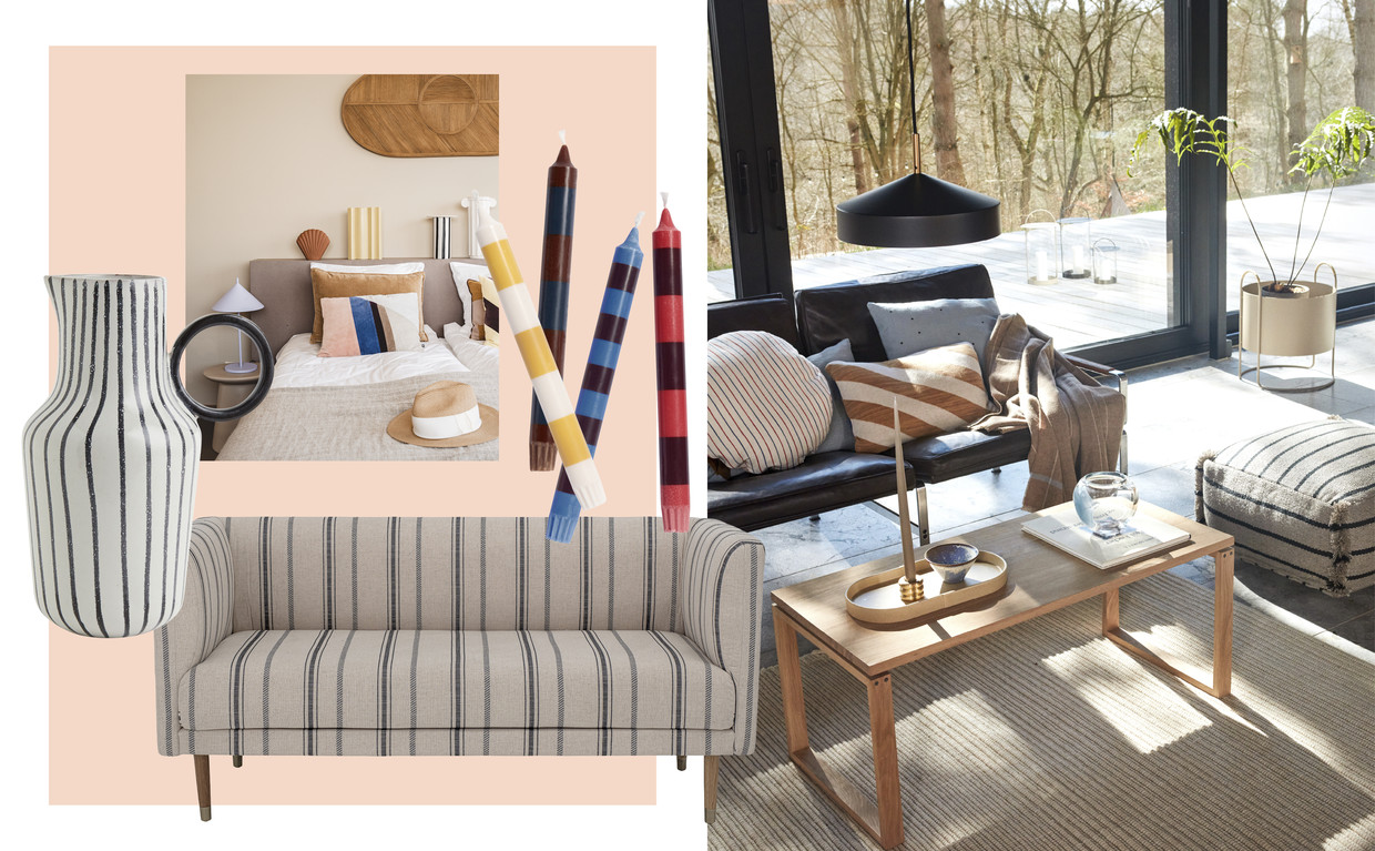 Zo vul je je huis met strepen | Libelle