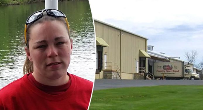 Vrouw (35) valt op het werk in vleesmolen en sterft | Buitenland | hln.be