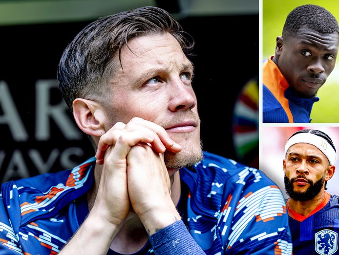 Wout Weghorst onderscheidt zich van Memphis Depay en Brian Brobbey ...