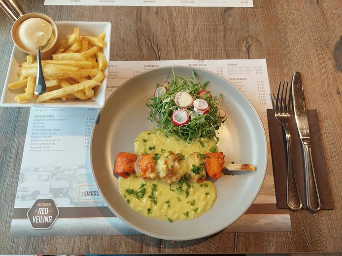 DE DAGSCHOTEL. Restaurant REO Veiling, drie lekkere gangen in 45 ...