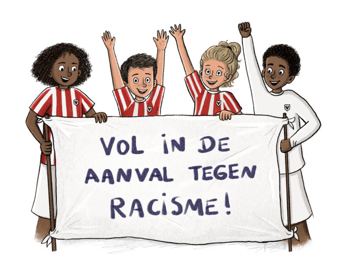 FC Twente-iconen Wout en Maud staan op tegen racisme met nieuw ...