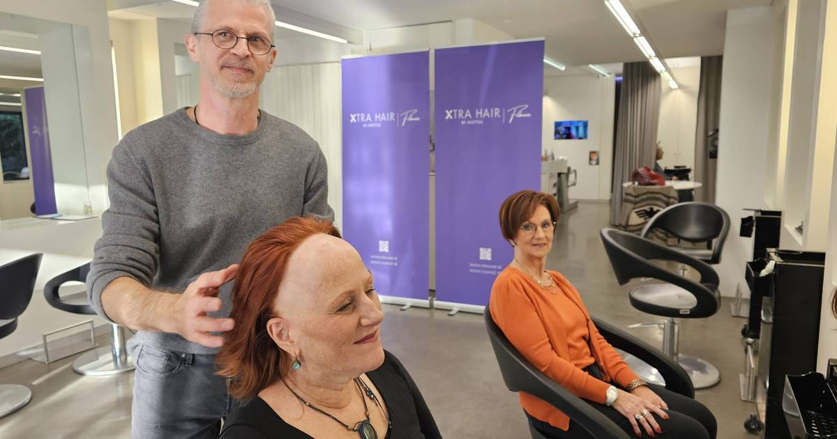 Bonheidense kapper Laurent Mattiss ontwikkelt haaraanvulling: “Oogt ...