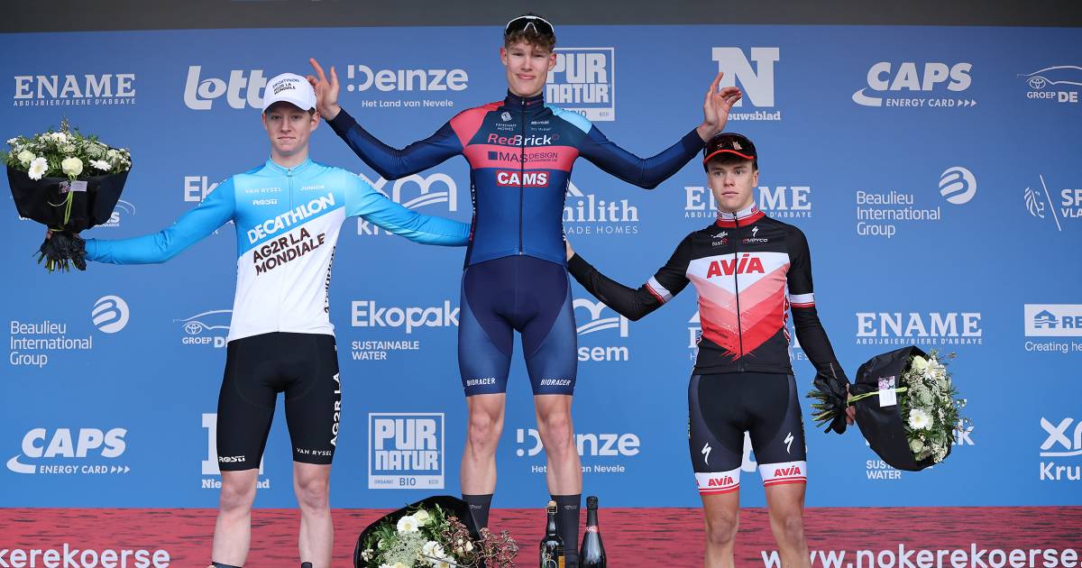 Team van papa Pidcock neemt abonnement op Nokere Koerse U19: Seb ...