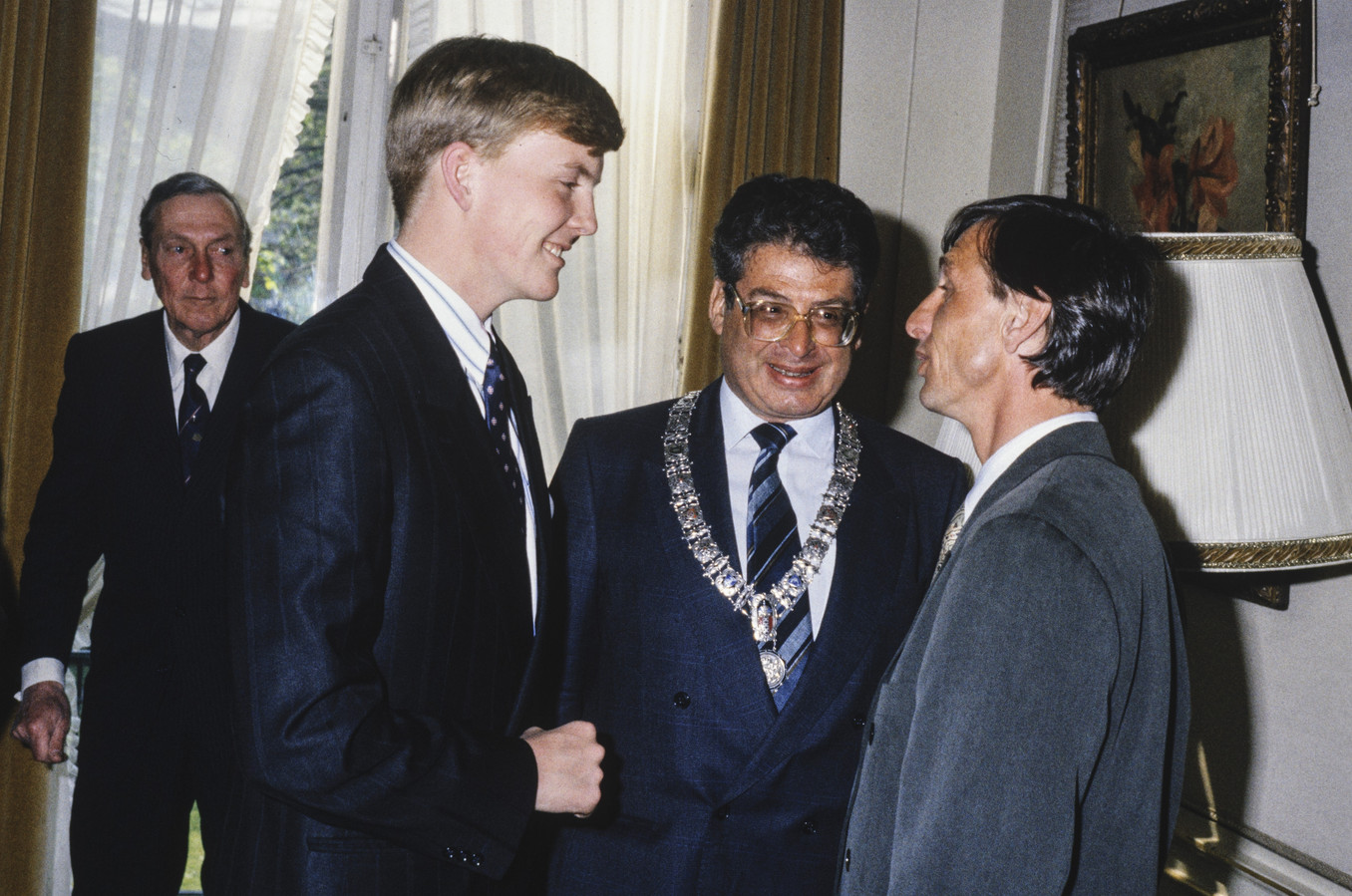 Koning over voorliefde voor Ajax: Cruijff beloofde te zwaaien als hij ...