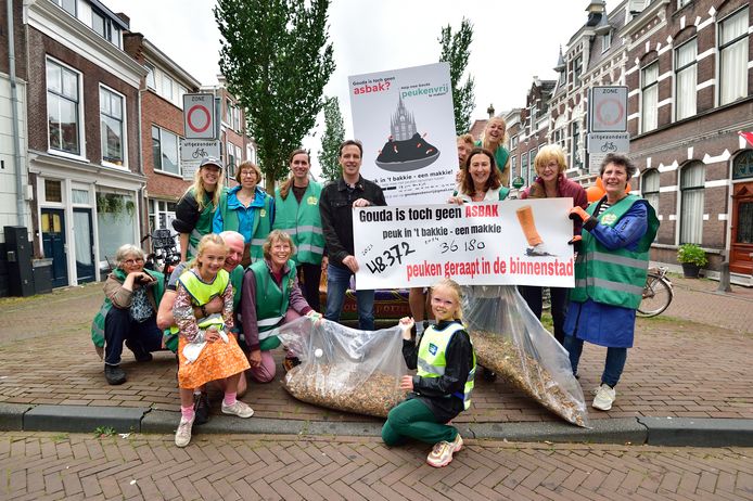 Tweede opruimactie in binnenstad van Gouda levert tienduizenden ...