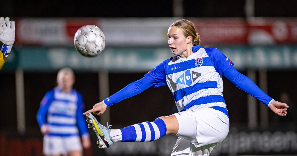 PEC Zwolle Vrouwen blijft goede resultaten op elkaar stapelen, ook ...