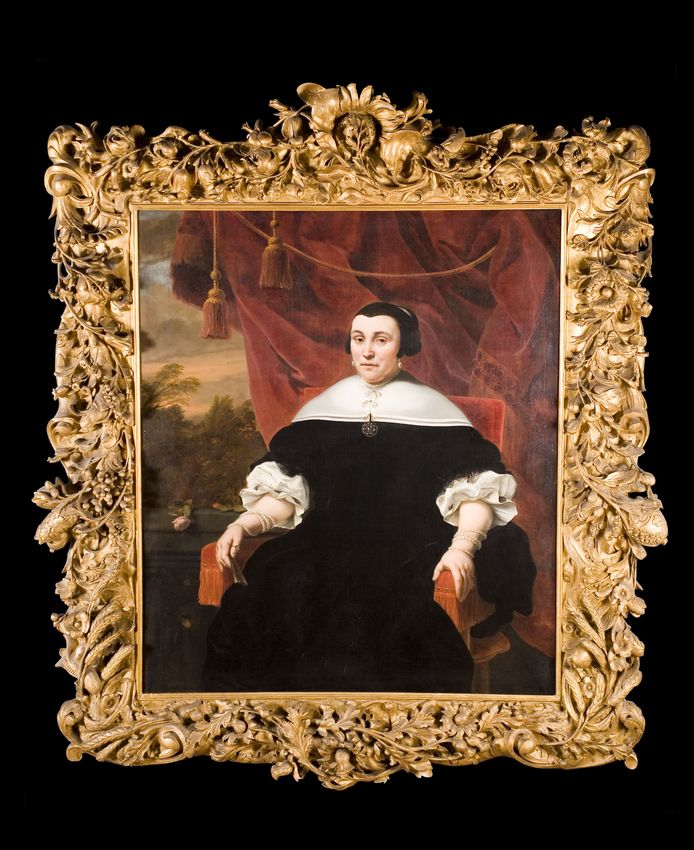 MuZEEum: portret Anna van Gelder waarschijnlijk van Ferdinand Bol ...