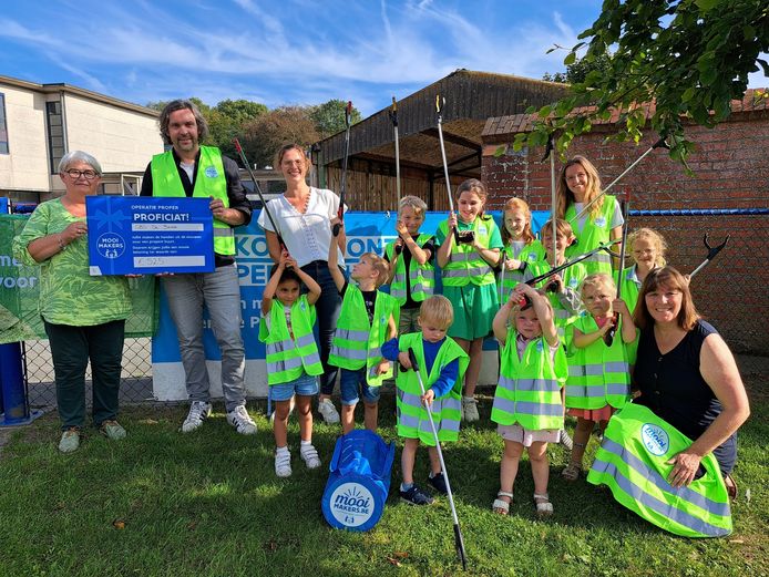 GBS De Bever en VBS De Schatkist vallen in de prijzen met Operatie Proper | Ichtegem | hln.be