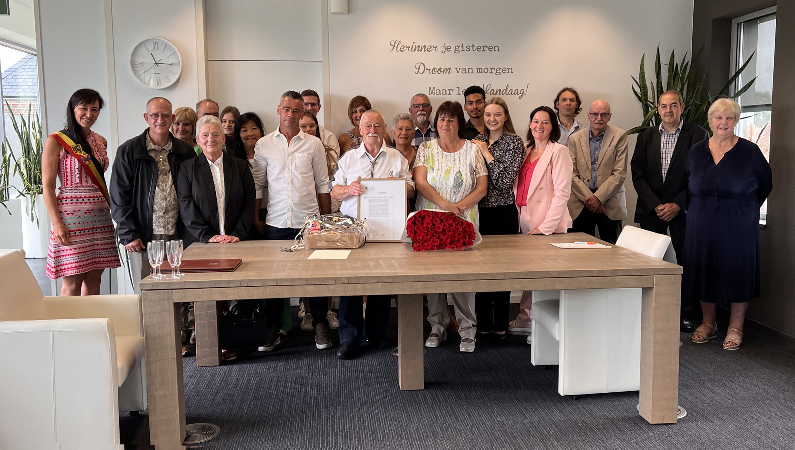 Francine en Ben vieren gouden jubileum | Foto | hln.be