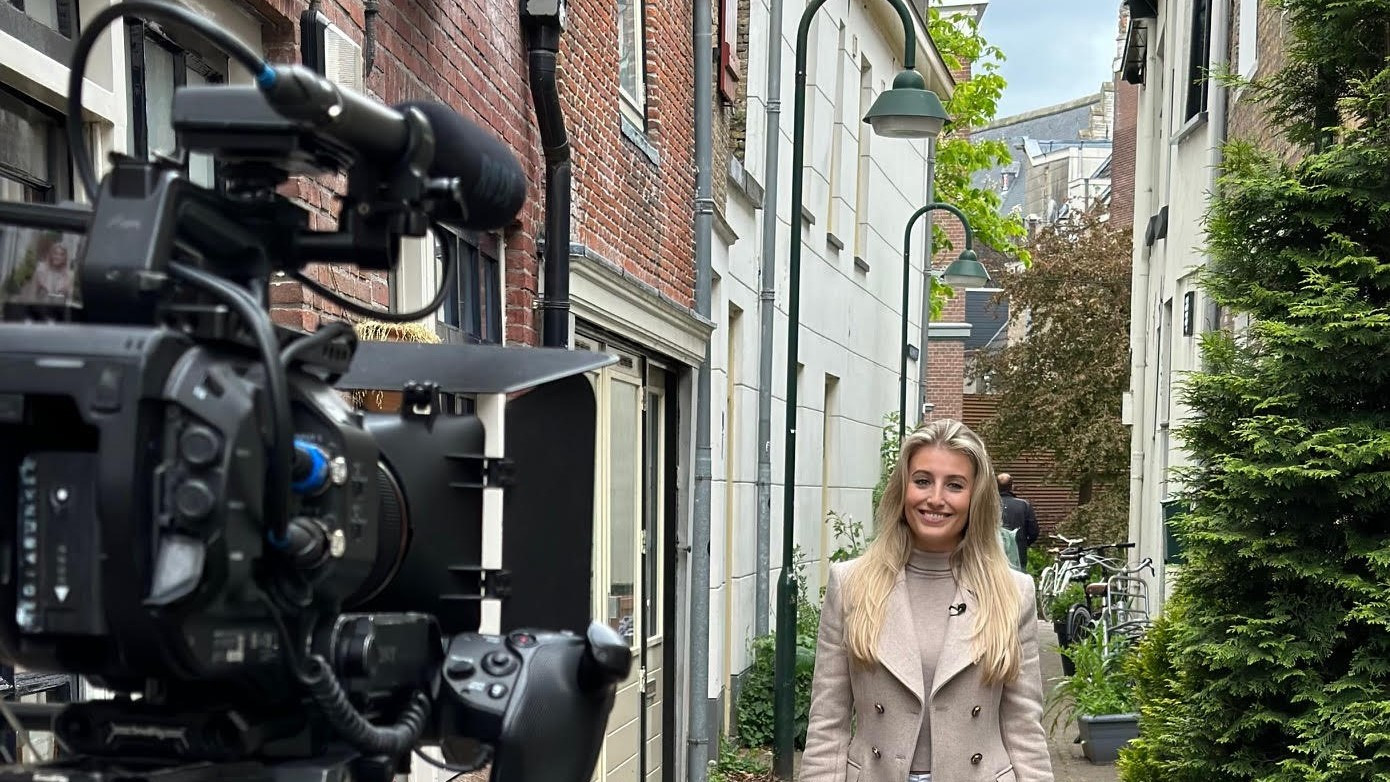 Laura uit Mierlo geniet voor de camera: ‘Meisjesdroom om tv-programma ...