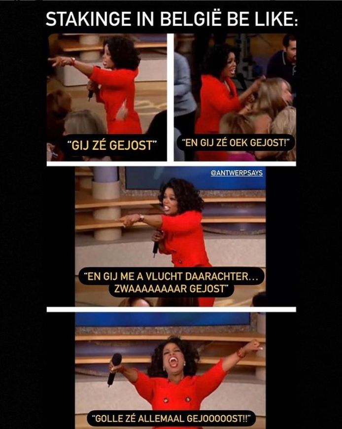 Door de vele stakingen zijn heel wat reizigers volgens deze pijnlijke ...