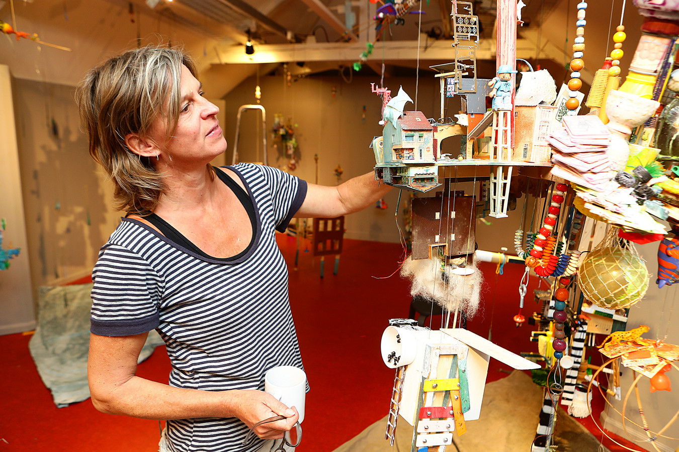 Miniaturen, gemaakt met maximale inspanning: treintjes, een kermis en ...