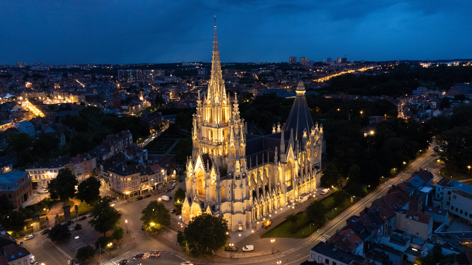 Leopold I moest langs de zijdeur en Albert II stond voor een groot ...