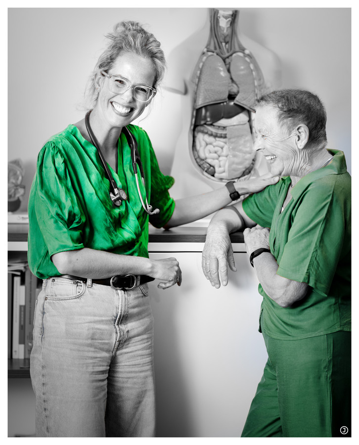 Op de foto bij Johannes en Marcel om te vertellen hoe belangrijk iemand ...