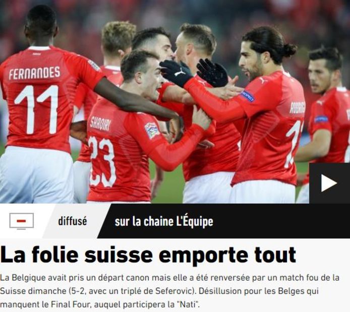 “Het prachtige België als een ballon ontploft”, “Duivels spelen met ...