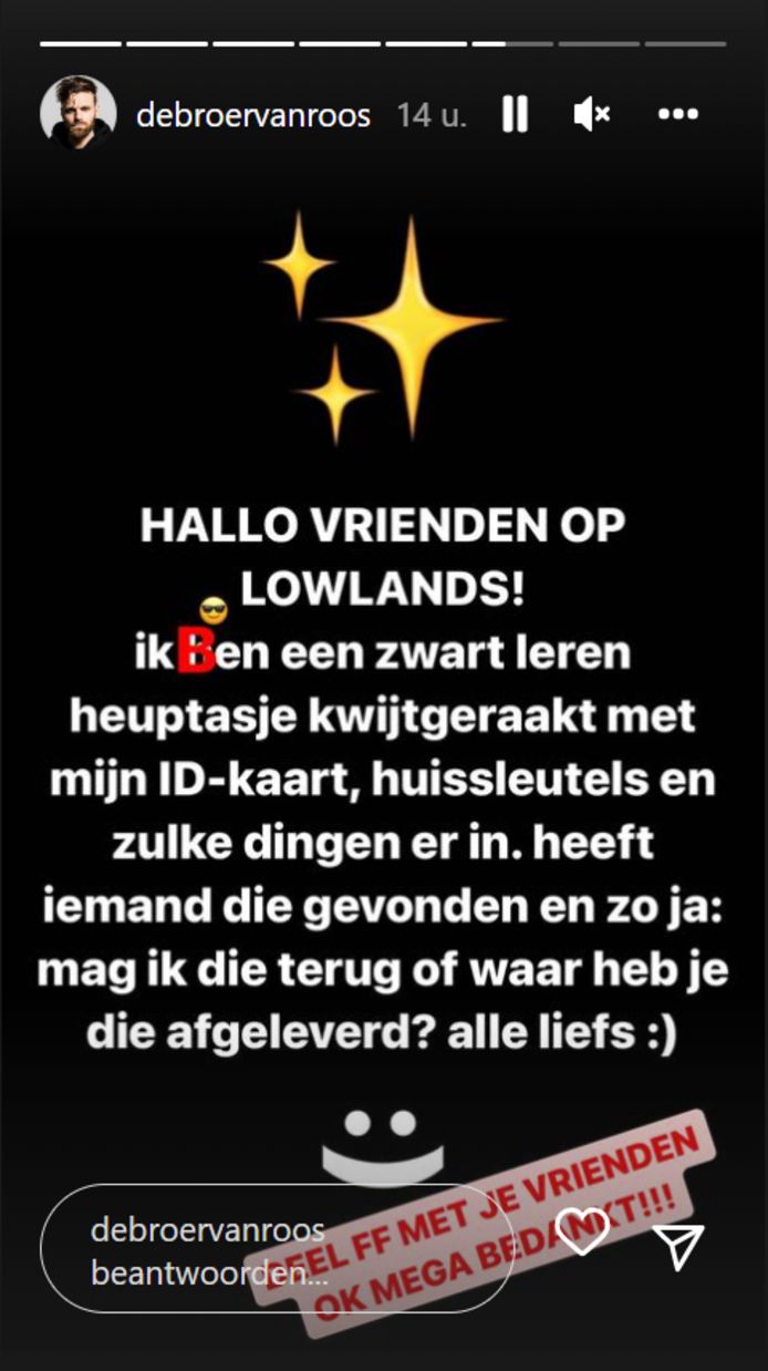 Blije Tim Hofman bedankt vinder van verloren heuptas: ‘Je bent een held’ | Show | AD.nl