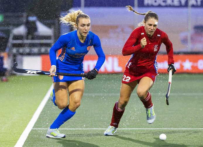 Hockeysters dit keer wel langs Groot-Brittannië: ‘Duidelijk beter dan ...