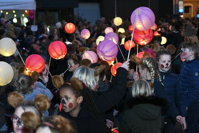 IN BEELD. 41e Sint-Maartensstoet lokt massa mensen: “Heel blij dat we ...