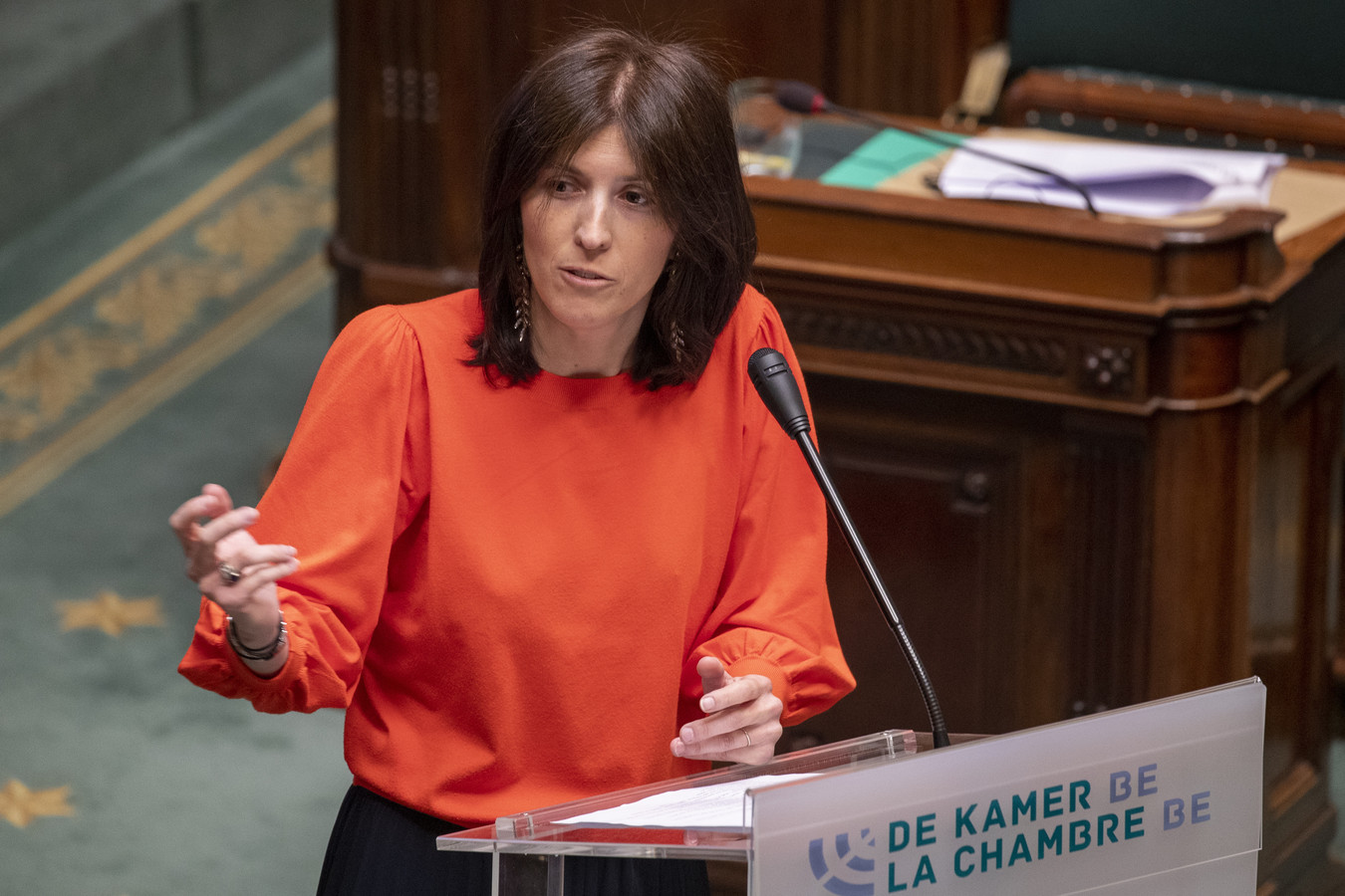 Alexia Bertrand réagit face à la chute de l’Open VLD dans les sondages ...