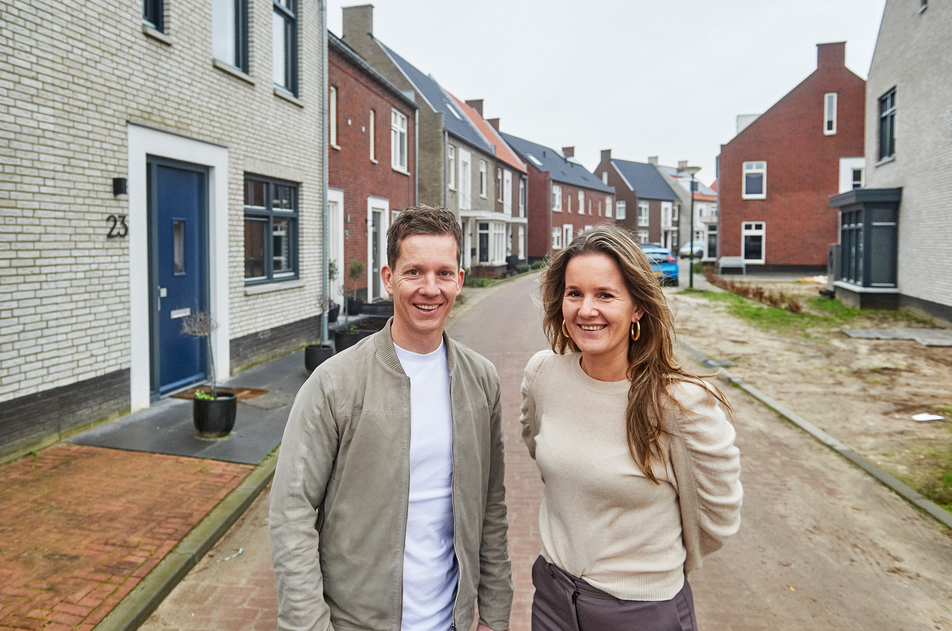 Ook de koning is geïnteresseerd in de ‘eigenzinnige bouwprojecten’ van ...