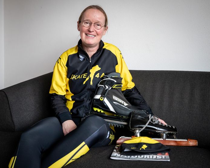 Gabry uit Veldhoven op de schaats in Zweden voor mensen met ...