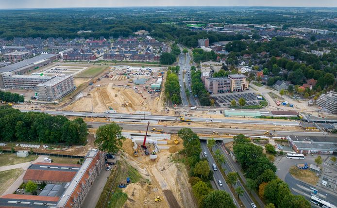 Nog zes keer geen treinen voordat nieuwe station Ede-Wageningen klaar ...