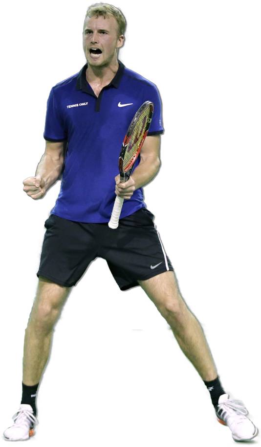 Tennisser Glenn Smits op herhaling in Ahoy | Dordrecht | AD.nl