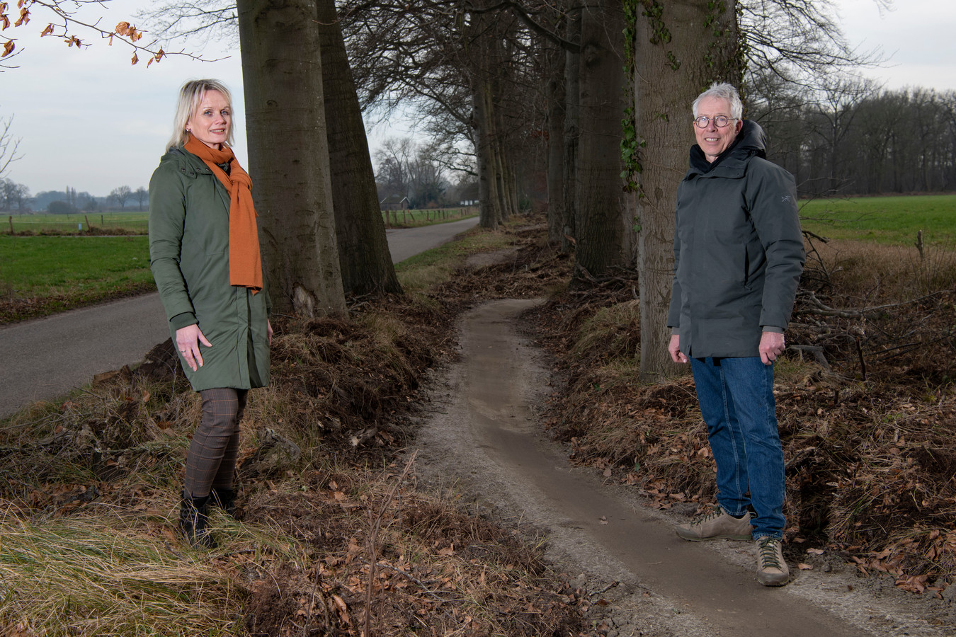 Mountainbikeroutes rond landgoed De Haere in Olst afgesloten en verlegd ...