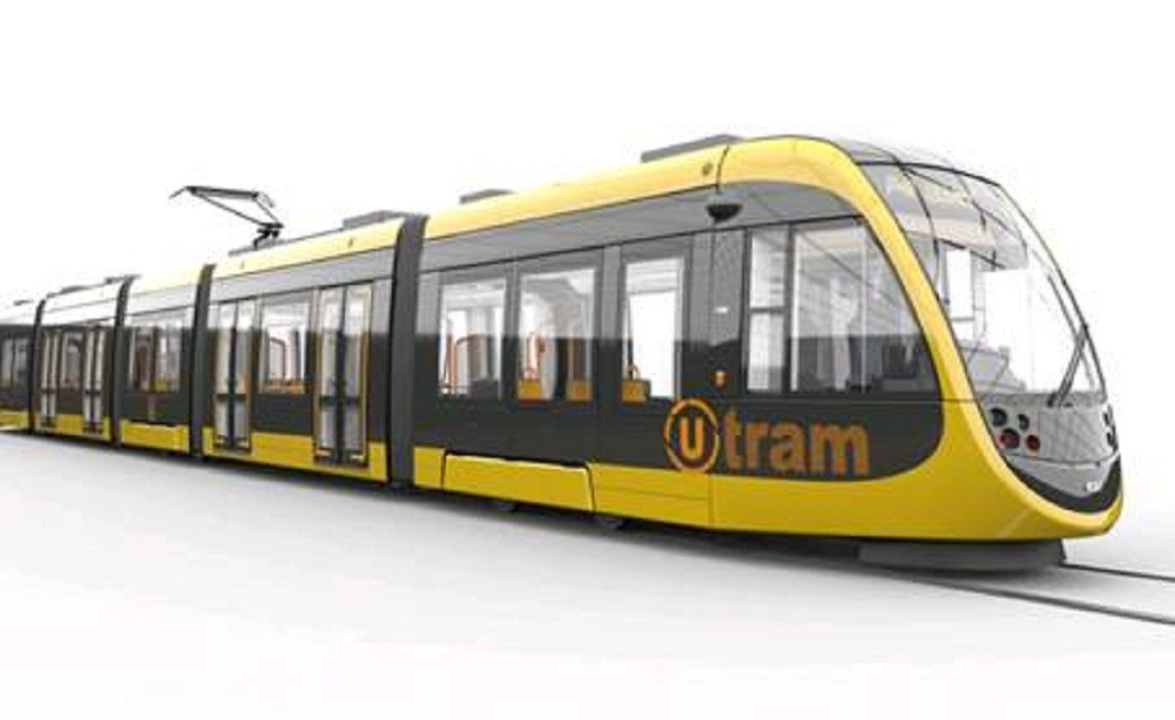 Testritten met nieuwe tram voor Uithoflijn | Foto | AD.nl