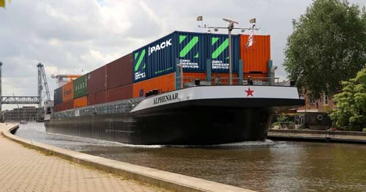 Eerste binnenvaartschip met verwisselbare batterij in gebruik ...