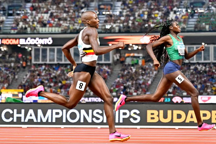“Nafi zal me de Gouden Spike wel gunnen”: Cynthia Bolingo glundert als ...