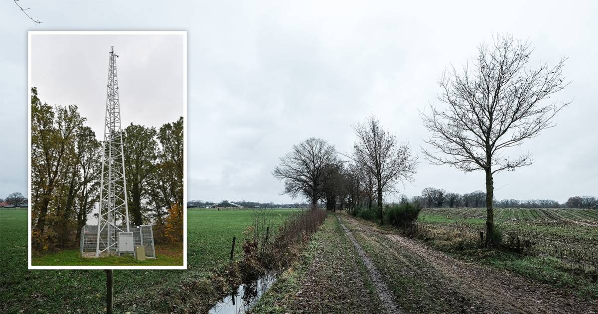 Ineens komt er een 40 meter hoge zendmast pal naast het Pieterpad: ‘Een ...