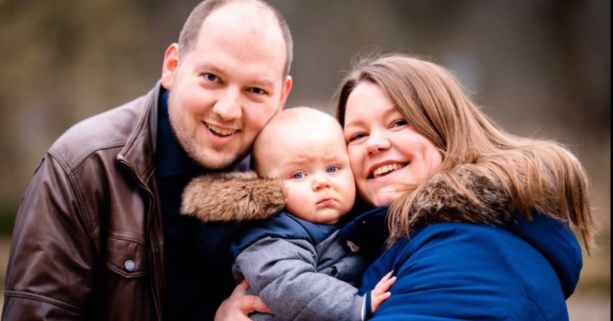 David (32) heeft slechts een jaartje mogen genieten van het vaderschap ...