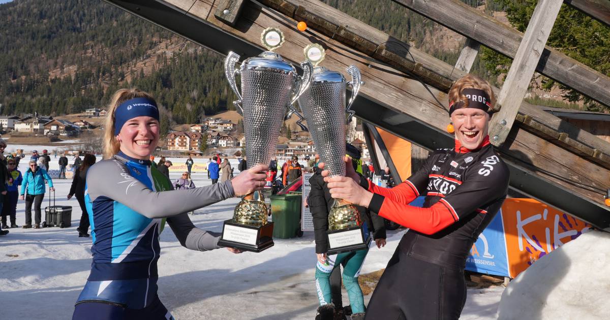 Christian Haasjes sprint naar zege in Alternatieve Elfstedentocht ...