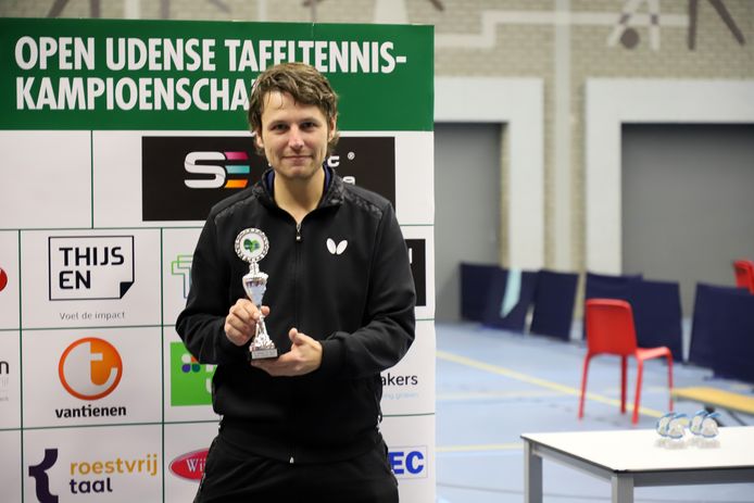 Het is cho, cho en nog eens cho bij pingponger Daan Hamstra ...