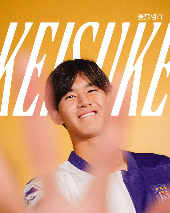 Anderlecht officialise l’arrivée de Keisuke Goto | Foto | 7sur7.be