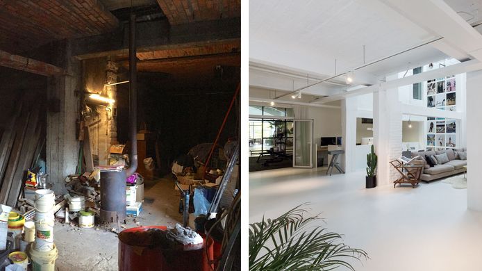 WOONVIDEO: In amper 11 weken van graanloods vol rommel naar huis vol ...