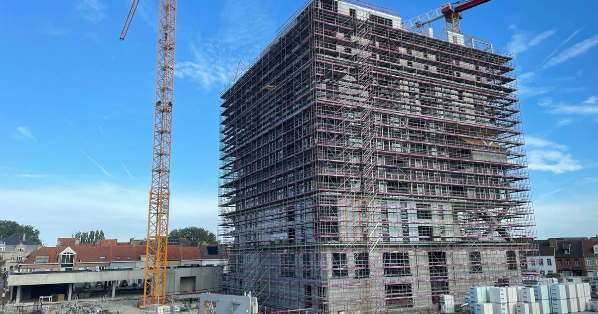 Kleurrijk project HOOST krijgt steeds meer vorm, ruwbouw bijna ...