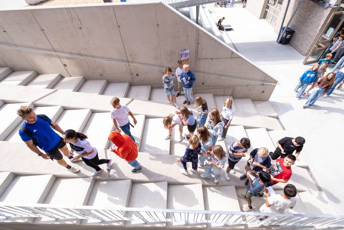 BimSem start schooljaar met groot sportcomplex en speelplaats | Mechelen | hln.be