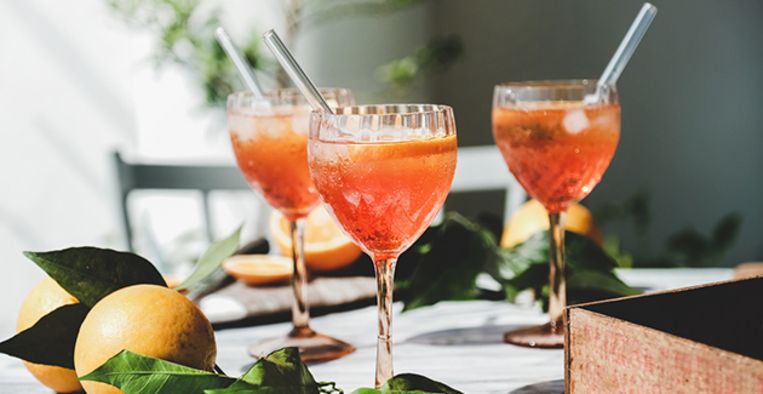 Aperol Spritz-fan? Dan moet je deze Aperol-sorbet met prosecco proberen