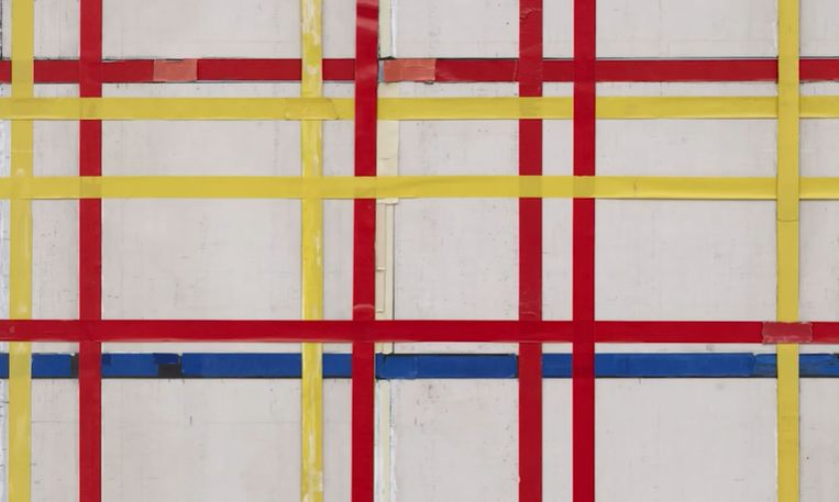 Schilderij van Mondriaan hangt al tientallen jaren ondersteboven, Duits museum wil beeld nu niet ...