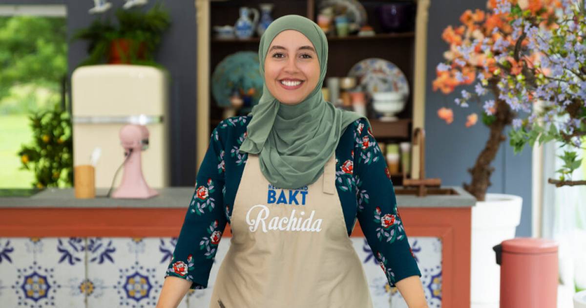 Gorcumse Rachida in Heel Holland Bakt: Worsteling met Bossche bollen en indrukwekkende cake ...