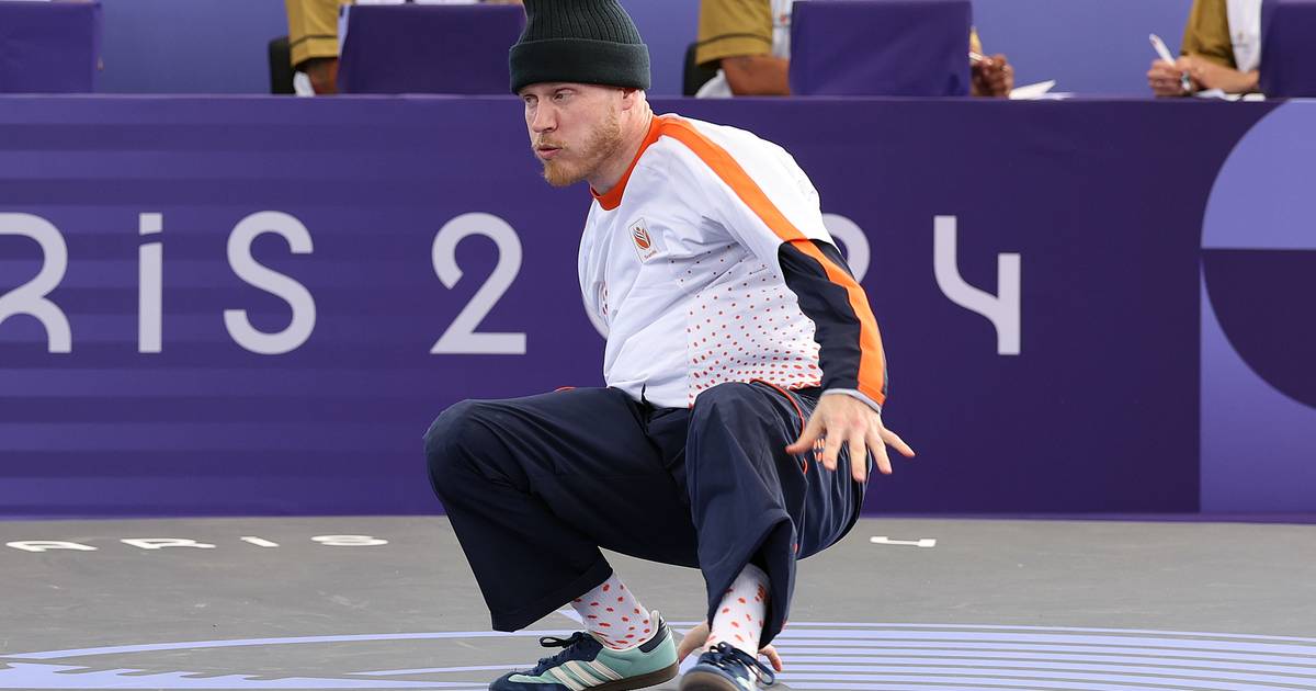 Breaker Menno van Gorp uit Tilburg strandt in kwartfinale Olympische ...